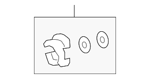 2018-2025 Toyota Rear Suction Hose Clamp 88718-52280 | Toyota Parts Center