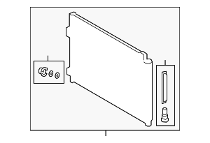 2019-2023 Toyota Condenser Assembly 884A0-42040 | Toyota Parts Center