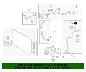 2018-2023 Toyota Liquid Line Cap 88375-30320 | Toyota Parts Center