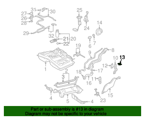 77229-42020 - Filler Pipe Clamp - 2001-2005 Toyota RAV4 | OEM Genuine ...