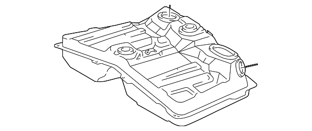 77001-42130 - Fuel Tank - 2001-2005 Toyota RAV4 | OEM Genuine Toyota Parts