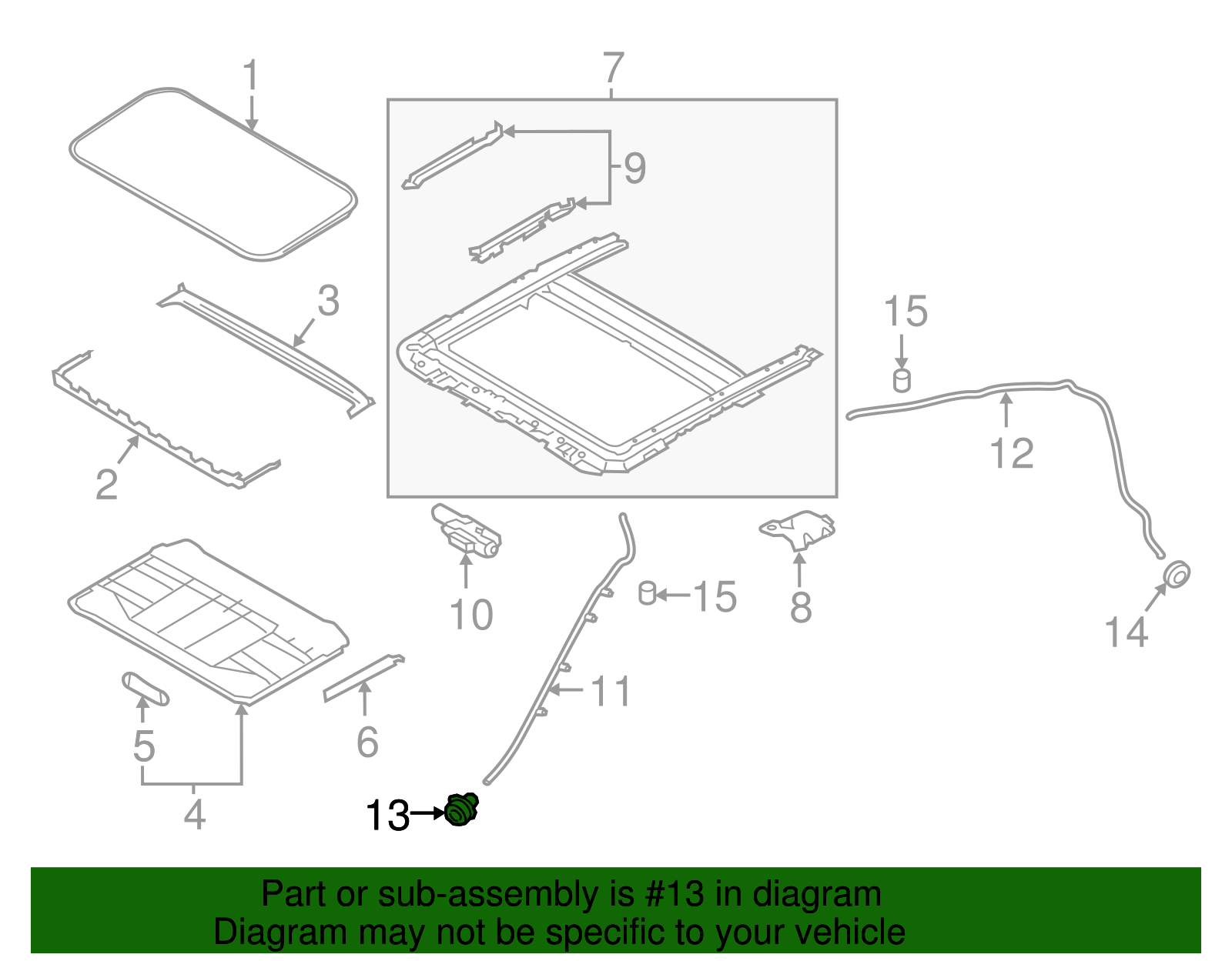 2008-2020 Infiniti Drain Hose Plug 74816-JU40B | OEM Parts Online