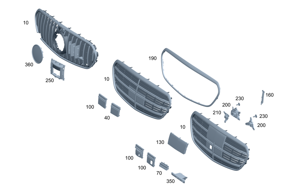 223-888-00-00 - Base Plate 1991-2025 Mercedes-Benz | Mercedes-Benz USA ...