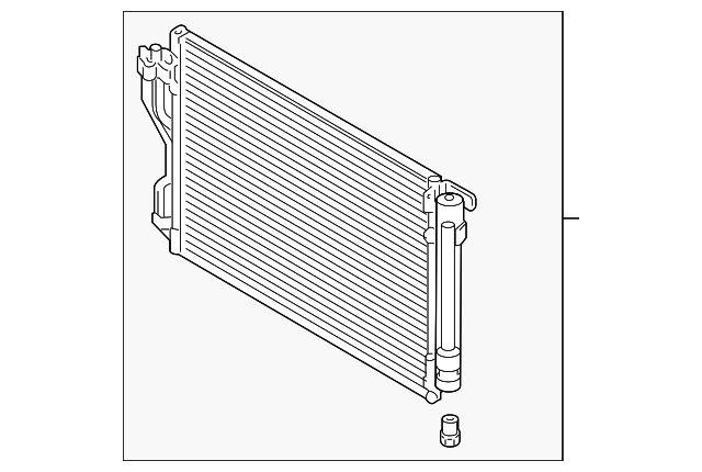 2011-2017 Hyundai Condenser 97606-3S161 | World OEM Parts Hyundai
