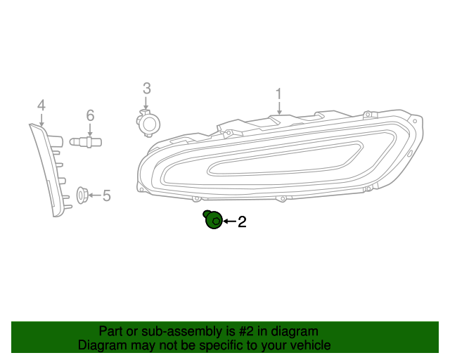 2012-2021 Mopar Applique Screw 6510170AA | TascaParts.com