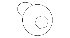 2012-2021 Mopar Applique Screw 6510170AA | TascaParts.com