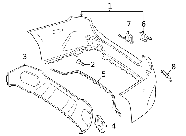 177-880-56-00-64-9999 - Bumper Cover 2019-2022 Mercedes-Benz A 220 ...
