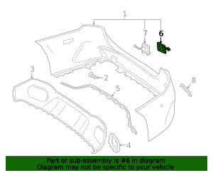 177-885-08-03-64-5667 - Towing Eye Cover Mercedes-Benz USA Parts