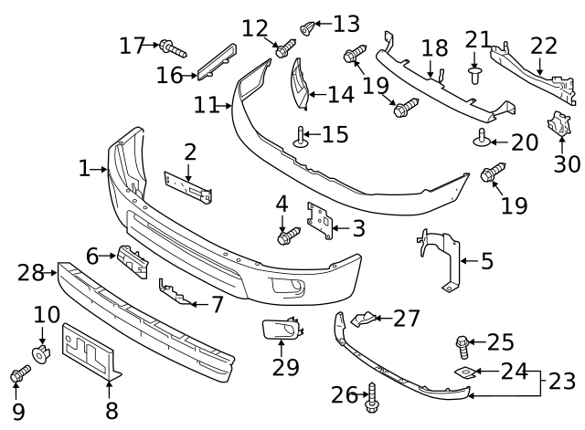 2017-2019 Nissan TITAN Inner Bracket 62220-EZ50A | Nissan Parts Store