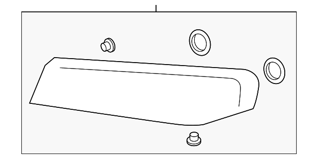 19418418 - Passenger Side Parking and Turn Signal Lamp 2004-2012 GM ...