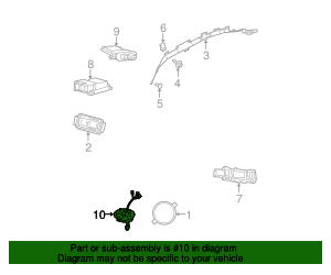 2005-2010 Mopar Clock Spring 5135965AC | TascaParts.com