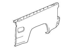 2015-2022 Chevrolet Colorado Passenger Side Pickup Box Outer Side Panel ...