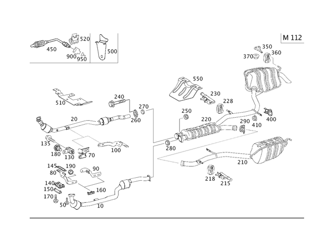 1994-2005 Mercedes-Benz E320 Holder 211-492-34-41 | MB of Covington