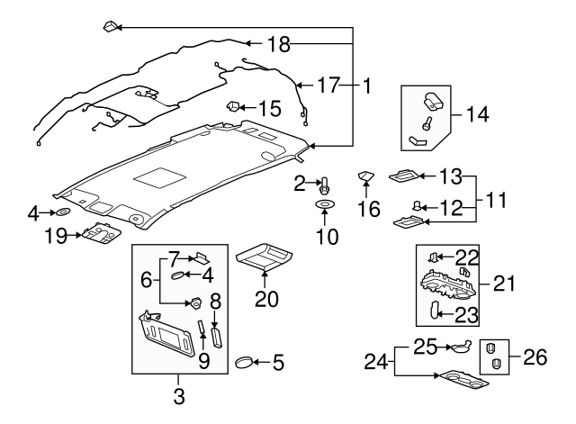 84074362 Panel - New OEM Part From GM Parts Direct | GM Parts Store