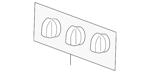 1995-1998 Ford Knob F3DZ-18519-A | TascaParts.com