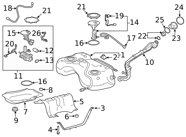 77606-0R010 - Upper Shield 2019-2023 Toyota RAV4 | Longo Toyota Parts