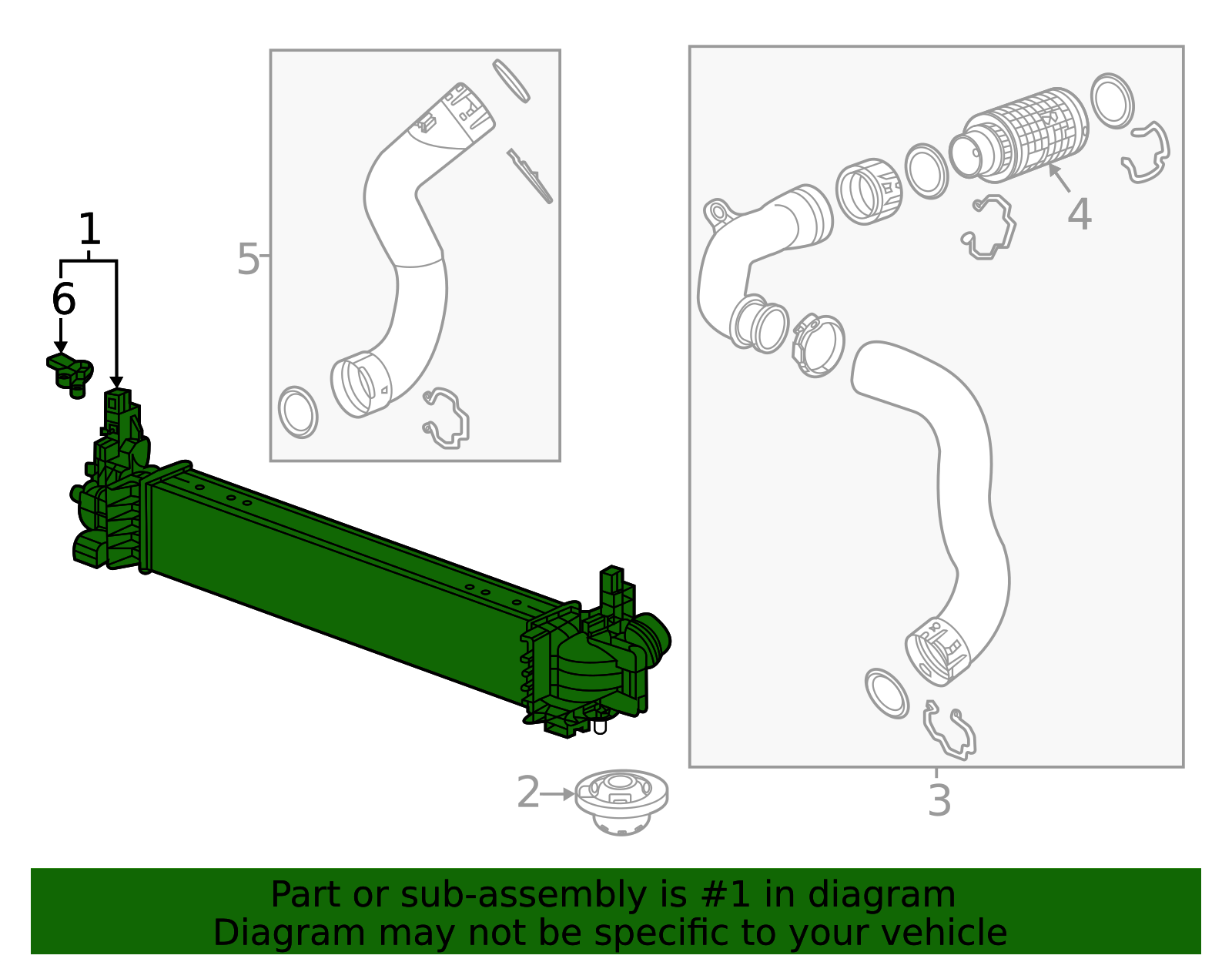 2025 Chevrolet Trailblazer Inter-Cooler 42883251 | GM Parts Center