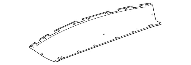 2021-2024 GM Black Front Bumper Fascia Extension 84808684 GM ...