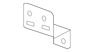 2021-2024 GM Front Passenger Side Bumper Fascia Support Brace 84832665 ...