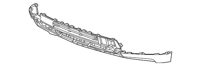 2021-2024 GMC Black Front Bumper Lower Fascia 84861004 GM ...