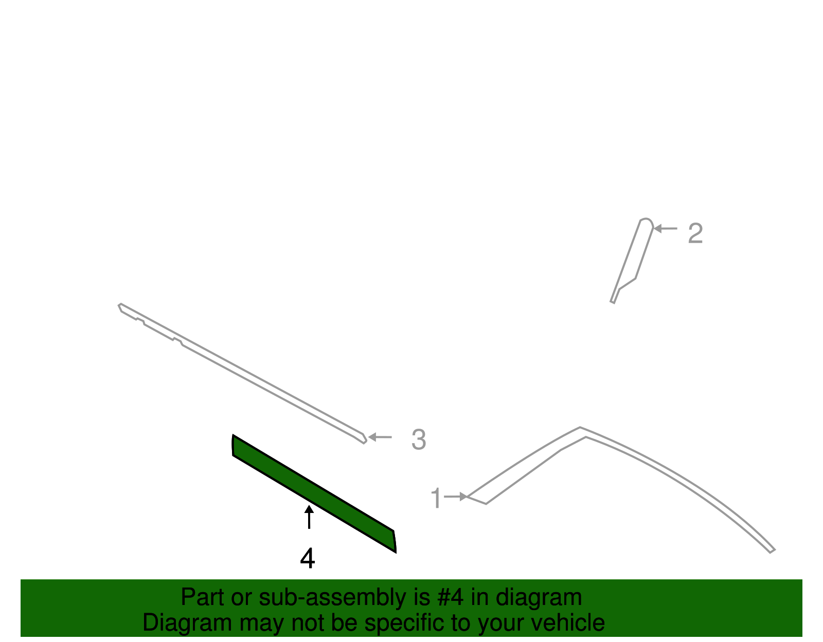 2007-2012 Nissan Altima Body Side Molding 82870-JA01E | OEM Parts Online