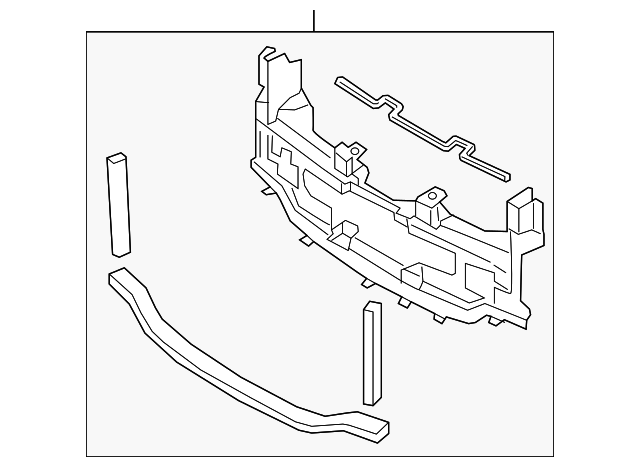 2018-2021 Mazda 6 Lower Support GSH7-50-1C0B | OEM Parts Online