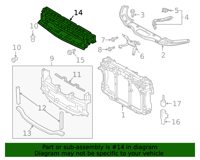 2018-2020 Mazda 6 Grille GSH7-50-R10 | TascaParts.com