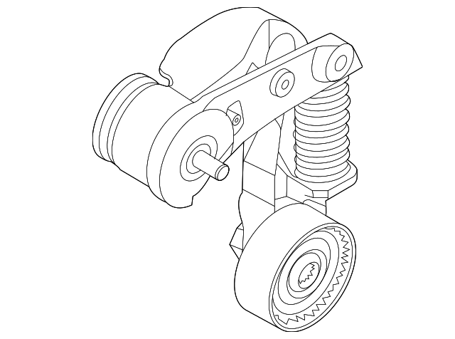 2020-2024 Hyundai Serpentine Tensioner 25280-2M000 | OEM Parts Online