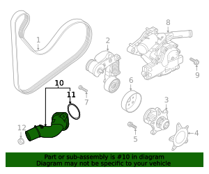 2020-2025 Hyundai Venue Water Inlet 25631-2M010 | OEM Parts Online
