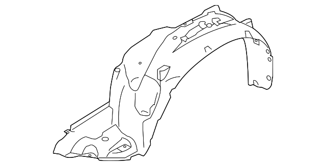 2009-2013 Subaru Forester Fender Liner 59120SC000 | Subaru Parts Store