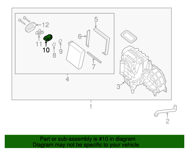 92200-3KA0A - Expansion Valve 2013-2020 Nissan Pathfinder | Nissan ...