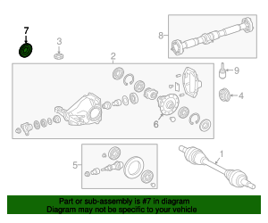2006-2024 Lexus Axle Seals 90311-47018 | OEM Parts Online