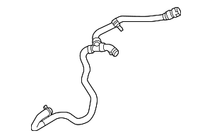 LR035435 - Outlet Hose 2012-2017 Land Rover | Land Leaping Genuine ...