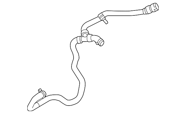 2012-2017 Land Rover Outlet Hose LR035435 | Sacramento Land Rover Parts