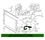 Genuine OEM Inlet Hose Part# LR054981 Fits 2012-2017 Land Rover: Up To ...