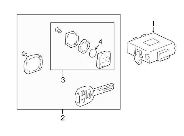 89745-48030 - Battery - 2005-2007 Toyota Land Cruiser | OEM Genuine ...