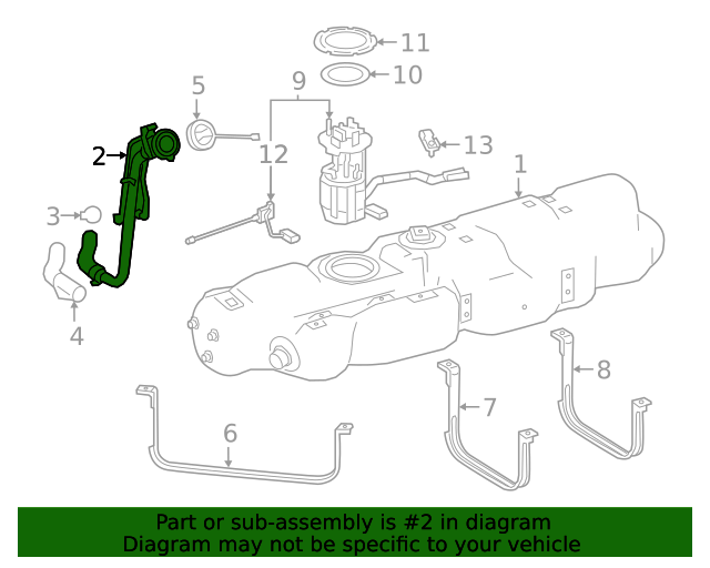 9074700002 - Filler Neck 2019-2023 Mercedes-Benz | Mercedes-Benz USA Parts