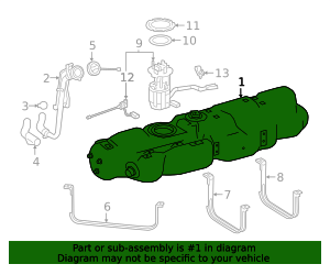 9074702901 - Fuel Tank 2019-2023 Mercedes-Benz | Mercedes-Benz USA Parts