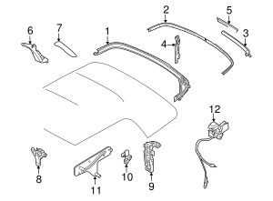 54-34-7-375-320 - Molding right 2009-2015 Mini Cooper | AutoNation Parts