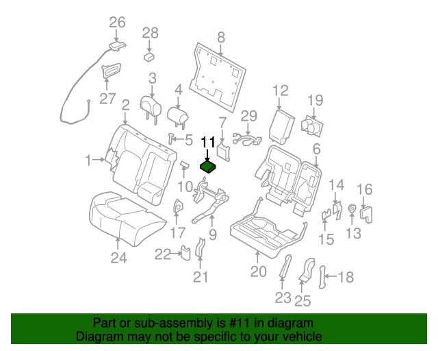 2009-2014 Nissan Murano Control Box 873D6-1AA0A | Melloy Nissan Parts