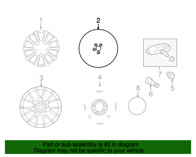 4261A-53190 - Wheel, Alloy 2010-2014 Lexus IS F | Lexus of Stevens ...