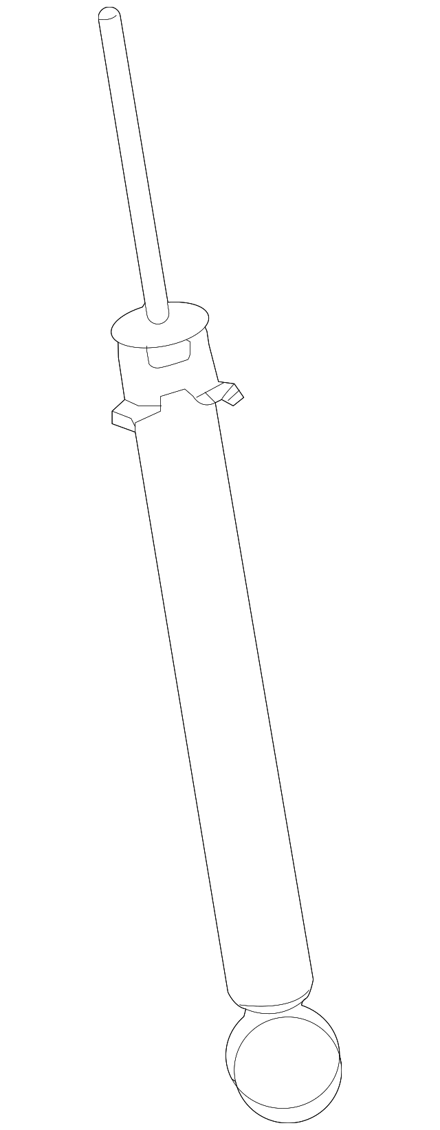 Genuine OEM Acura - Suspension Shock Absorber Part# 52611-TJB-A02 ...