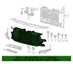 68405000AB - Hood To Fender Mucket Right | Mopar Parts Canada