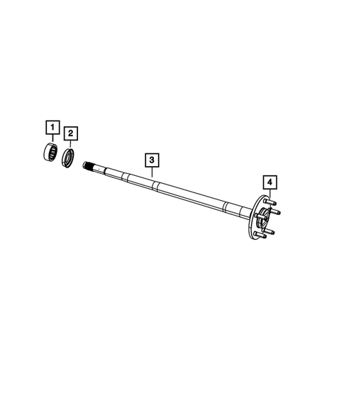 Rear Axle Shafts for 2017 Ram 1500 | Mopar.com National eStore