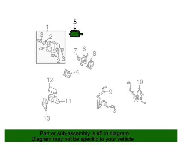 88263-08010 - Relay Box Relay - 2000-2012 Toyota | Nucar Toyota of ...