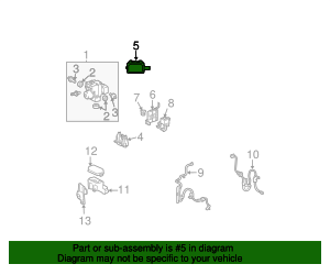 2000-2012 Toyota Relay Box Relay 88263-08010 | OEM Parts Online