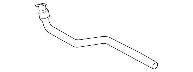 2015-2018 Porsche Macan Exhaust Pipe 95B-253-533-H | Gaudin Porsche Parts