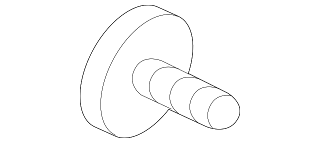 12492-04107E - Upper Molding Screw 2019-2023 Kia | Kia.Parts Store