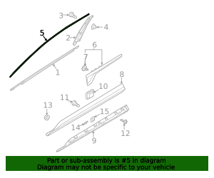 2021-2023 Kia Sorento Frame Molding 82850 R5010 | OEM Parts Online