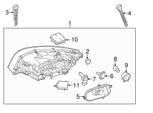 31290593 - Xenon Bulb 2007-2018 Volvo | Culver City Volvo Parts